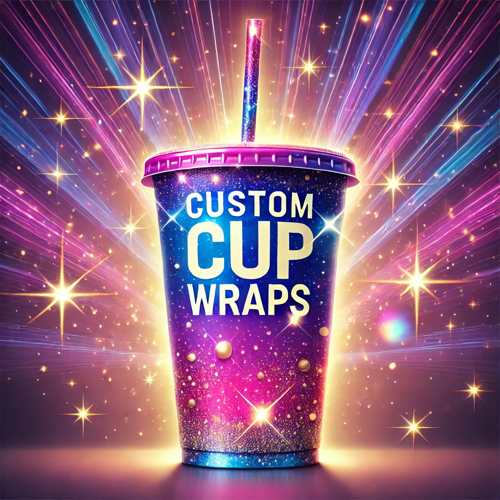 Custom UVDTF Cup Wraps – Xclusive Xpressions